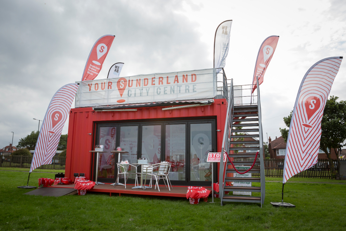 20ft High cube bespoke exhibition conversion - Container Container