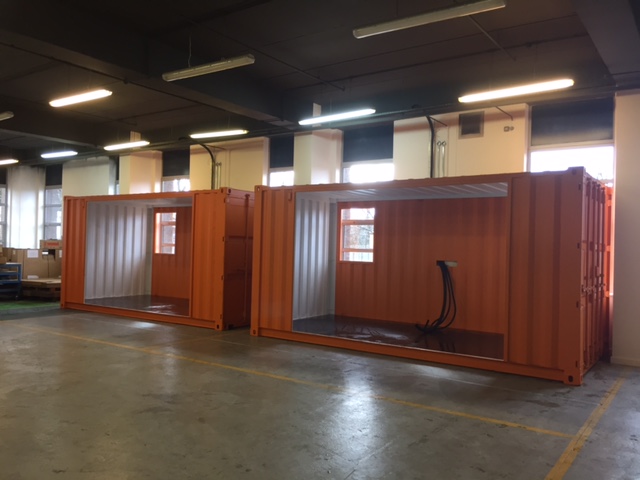 2no. 16ft shipping container conversion - Container Container