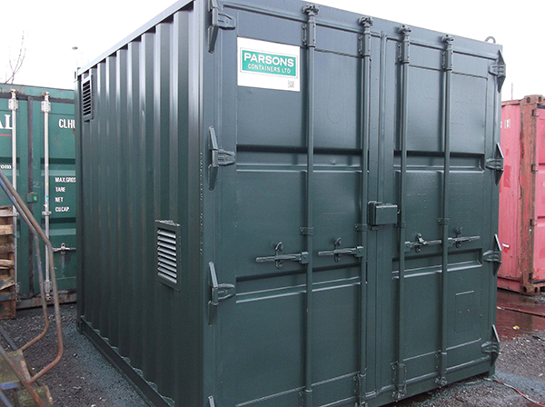 10ft bespoke chemical store container - Container Container