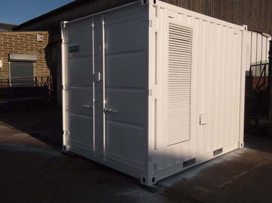 10ft Generator Store Conversion - Container Container