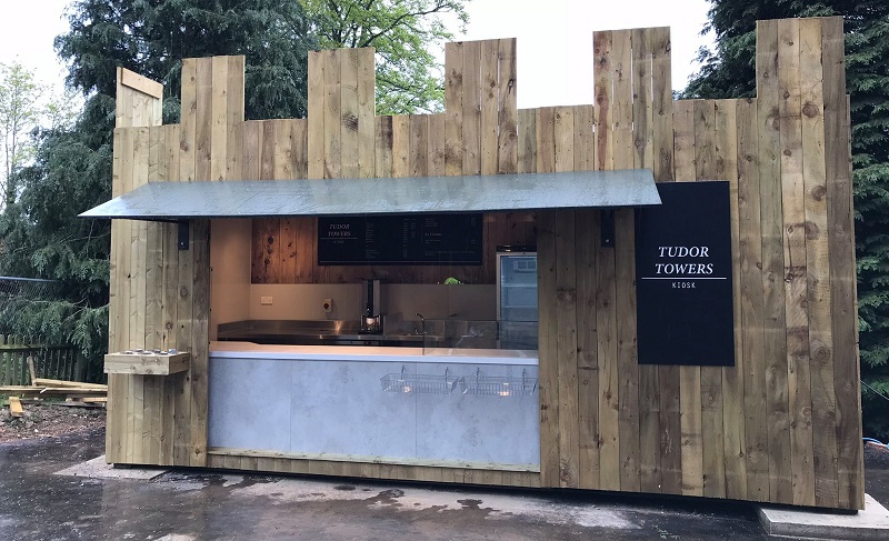 Bespoke 20ft Catering Container with Cladding - Container Container