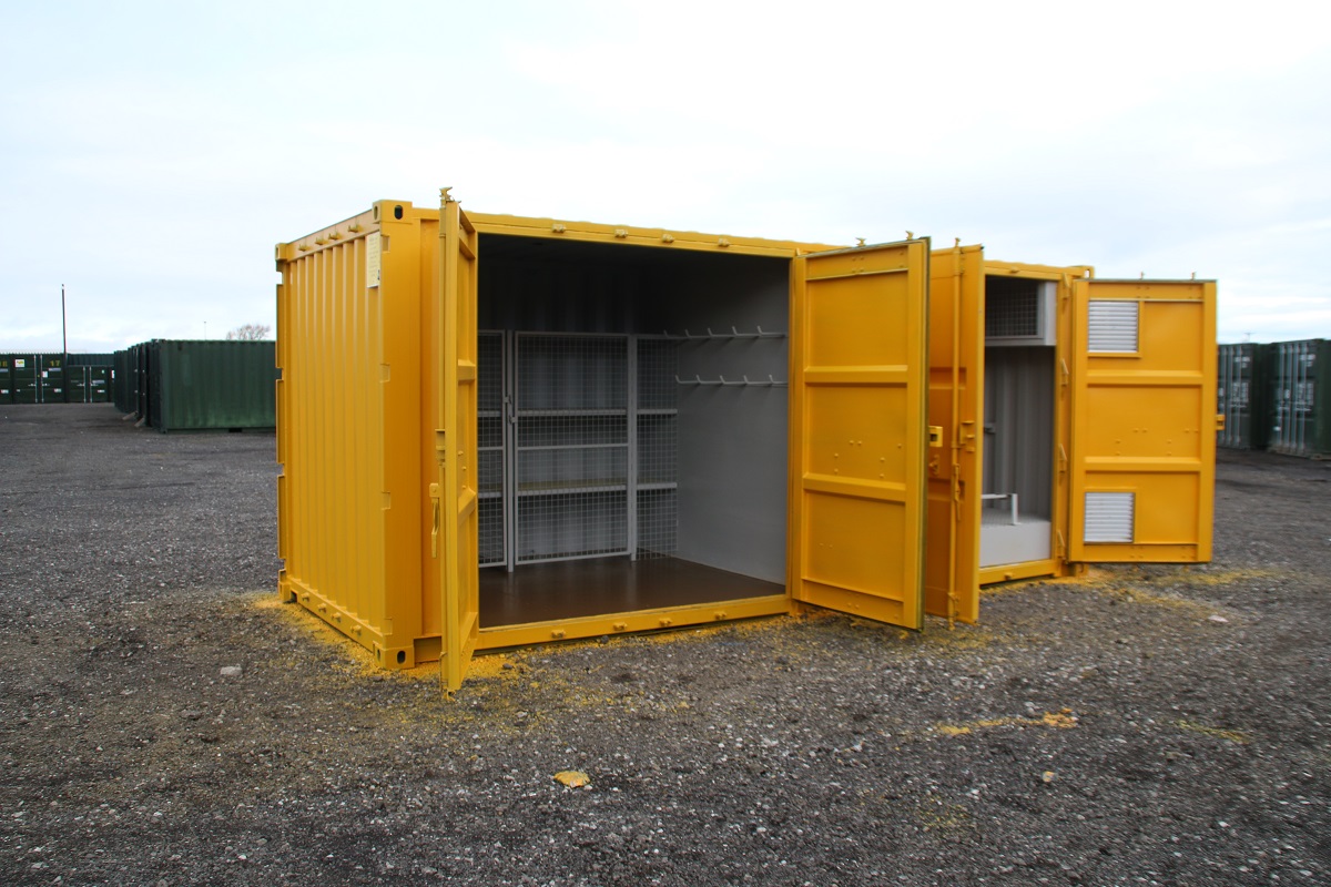 2 x 20ft shipping container conversions - Case study - Container Container