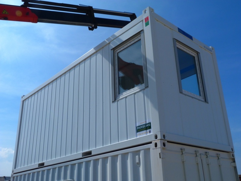 Container Conversion into a Life Guard Lookout - Container Container