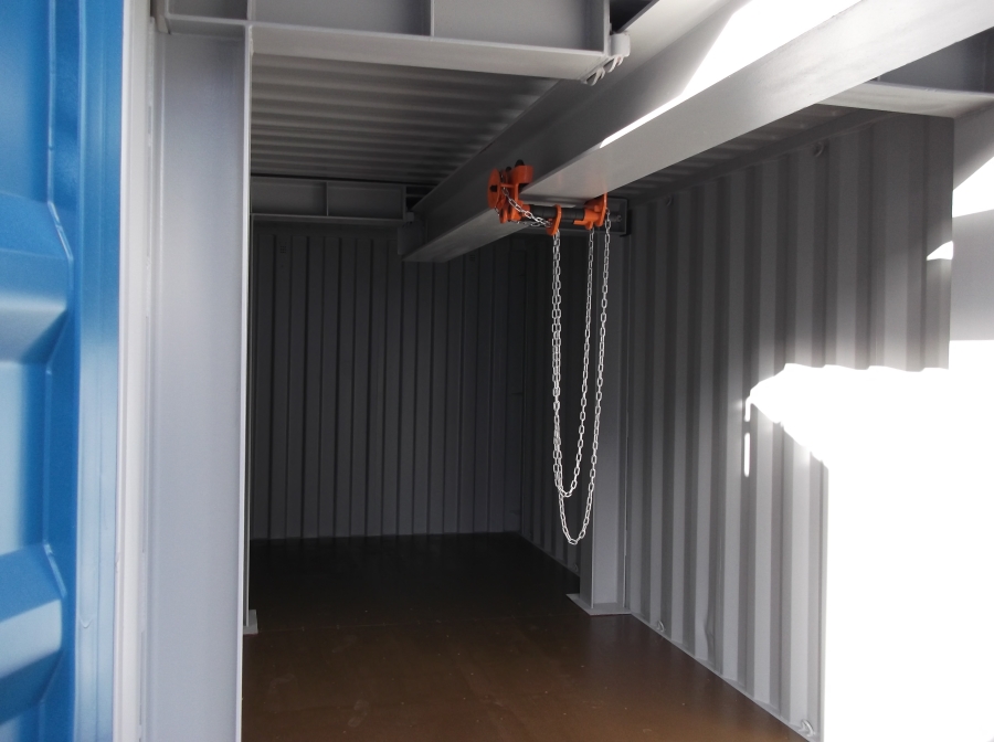 20ft Container Fitted with Lifting Beam for Offshore Use - Container ...