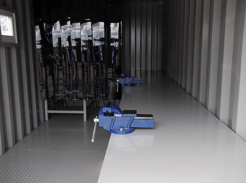 Production Line Maintenance Facility & Welding Booth for a Bottling ...